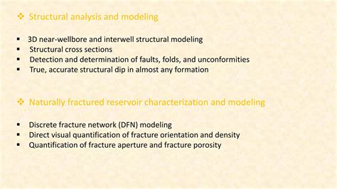 Fmi Log Presentation Pptx Geology Science