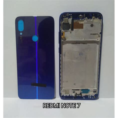Jual Frame Backdoor Kesing Casing Housing Xiaomi Redmi Note Fullset Shopee Indonesia