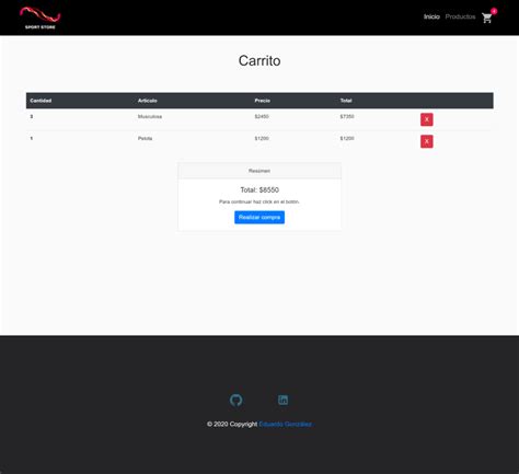 GitHub Eduardomgonzalez SportStore Coder House Proyecto Final Para El Curso De React Js