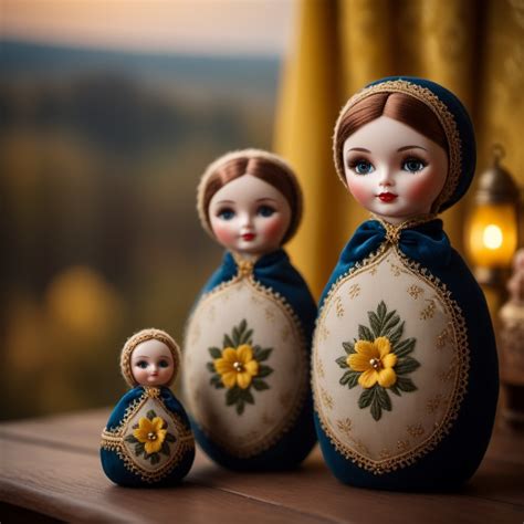 Ukrainian Dolls In Three Sizes Stable Diffusion Online