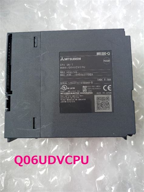 Yahooオークション 即発送可 準新品 三菱 Q06udvcpu シーケンサ 元