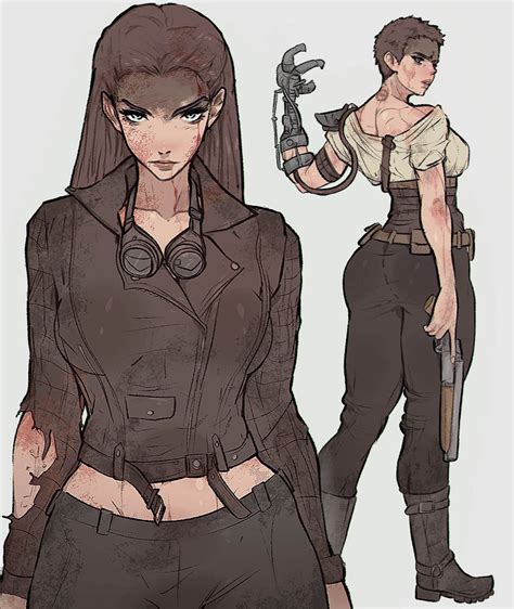 Imperator Furiosa And Anya Taylor Joy Mad Max And 2 More Drawn By