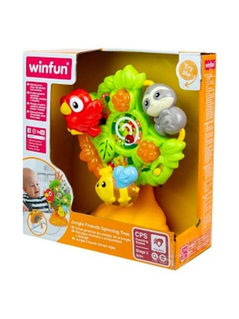 Winfun Jungle Friends Spinning Tree Edamama