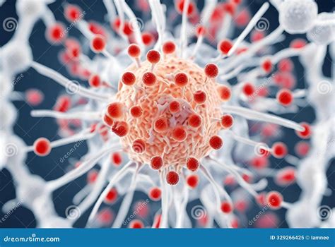 Magnified Image Of A Severe Virus Type Showing Intricate Details And Structures For Analysis Ai