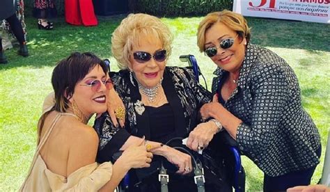 Silvia Pinal tiene una nueva bacteria infección también está en un