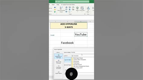 How To Add And Remove Hyperlink In Excel Shorts Msexcel Exceltricks Exceltips Youtube