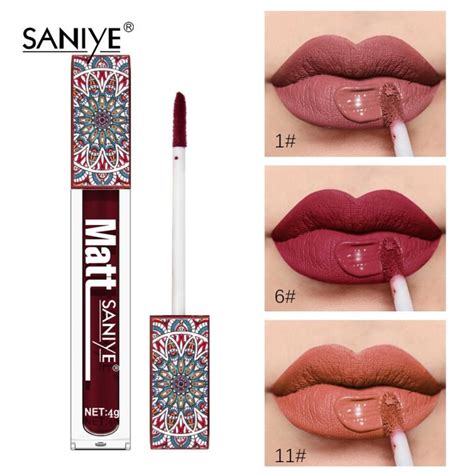 9 Color Matte Lip Tint Long Lasting Waterproof Liquid Lipstick Lazada Ph