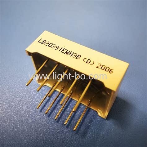 Ultraweiße zweistellige 7 Segment LED Anzeige mit 0 39 Zoll LED Anzeige für