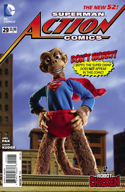 New 52 Robot Chicken Variant Run Cbsi Comics