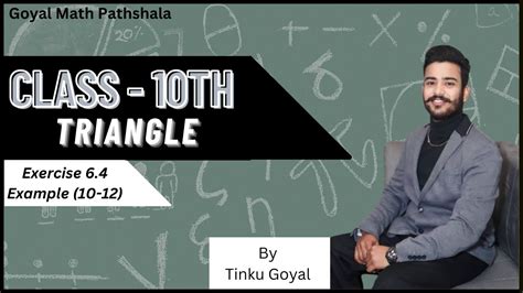 Triangle Class 10th Exercise 6 4 Question 10 12 Cbse Pseb Hbse Triangle Ncert Class