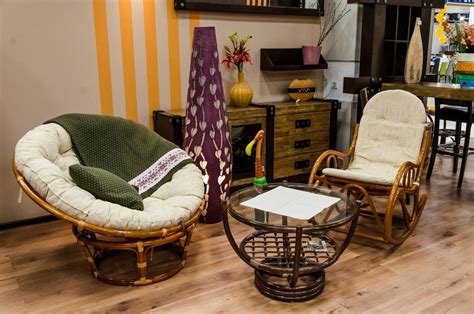 Кресло из ротанга Папасан