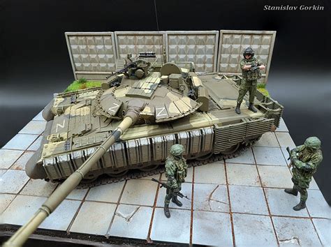 Т-80БВМ — Каропка.ру — стендовые модели, военная миниатюра