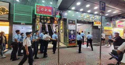 警方旺角展開反罪惡行動 巡查19間處所拘捕2人