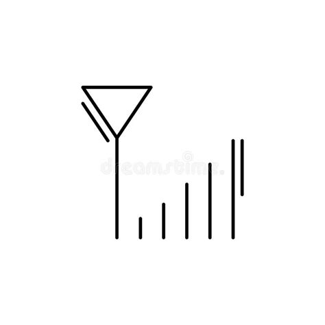 Signal Networking Icon Simple Line Outline Vector Elements Of