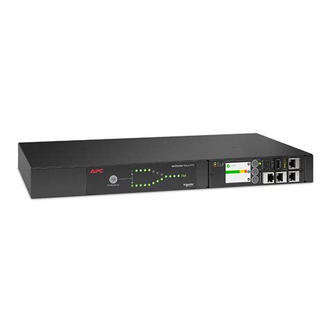 Apc Netshelter Rack Automatic Transfer Switch 1u 10a 230v C14 In
