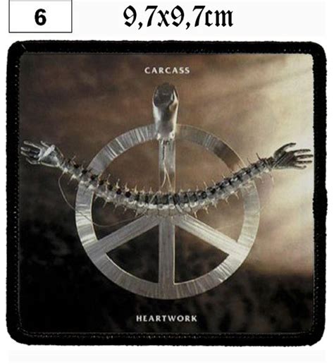 Carcass Heartwork 06 Small Printed Patch King Of Patches