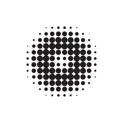Circle Halftone Pattern Vector 13332740 Vector Art At Vecteezy