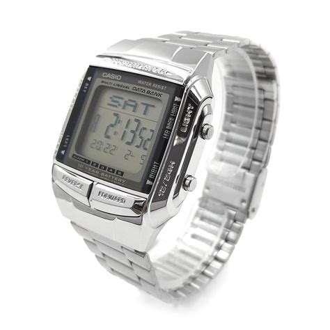 Relógio Casio Vintage Unissex Data Bank Db 360 1adf Aconfianca