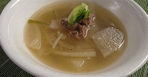 韓國料理 ~ 牛肉蘿蔔湯 食譜與作法 By Twins Mama Cookpad