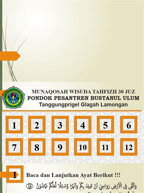 Munaqosah Wisuda Tahfizh 2023 Pdf