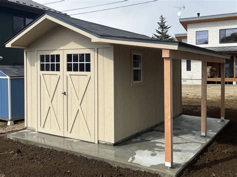 便利すぎて最高。見た目もカッコよくて最高。小屋＋差し掛け屋根＝最高！ おしゃれな小屋・物置・ガレージならグリーンベル【公式サイト】
