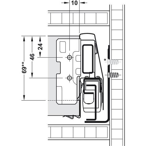 Sertar Hafele Matrix Box P50 400 Mm Decorum
