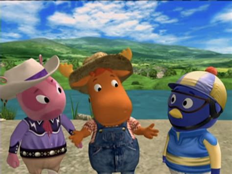 Farmer Tyrone Telling Cowgirl Uniqua And Jockey Pablo Just Wanted To