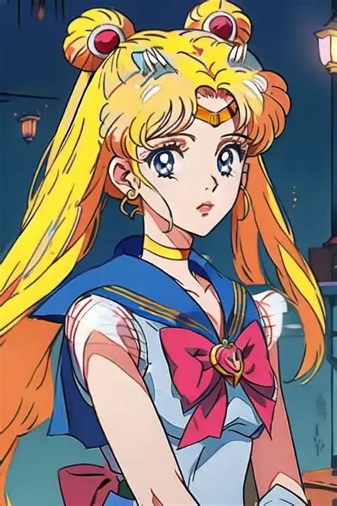 Ai Art 80s Sailor Moon By Arkarie Pixai