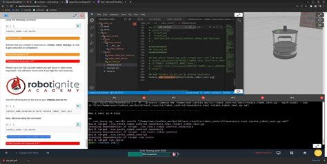 [bug] missing content ros unit testing the construct ros community