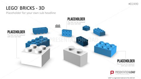 LEGO Bricks PowerPoint Templates PresentationLoad