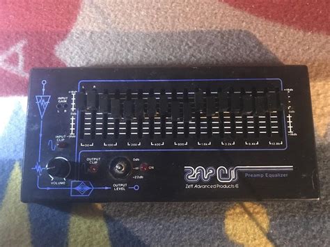 Zapco Preamp Equalizer Clearance Vintage Th