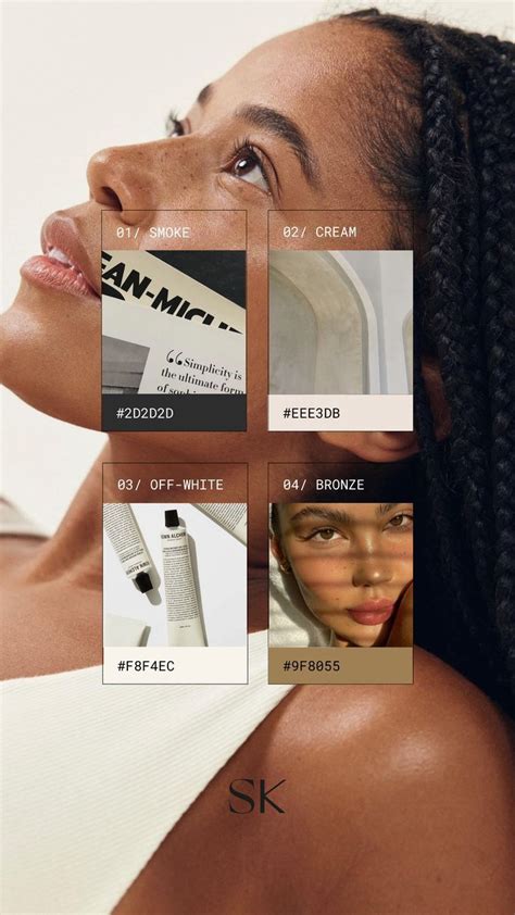 A Minimal And Sleek Colour Palette Inspiring Luxe Elegance For Our