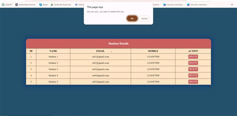 Mahipalkumar Dhanani On Linkedin Simple Delete Row From Table Using