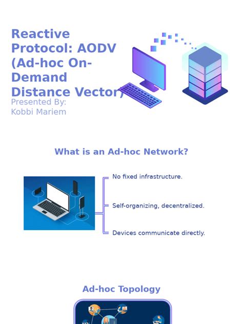 Reactive Protocol Aodv Pdf Wireless Ad Hoc Network Computer Networking
