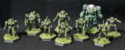 A Few Mechs Just Out Of The Swamp R Battletech