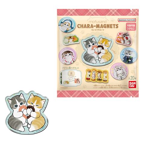 『現貨』 日版 貓福珊迪角色磁鐵 Mofusand Bandai 食玩 【蛋樂寶】 蝦皮購物