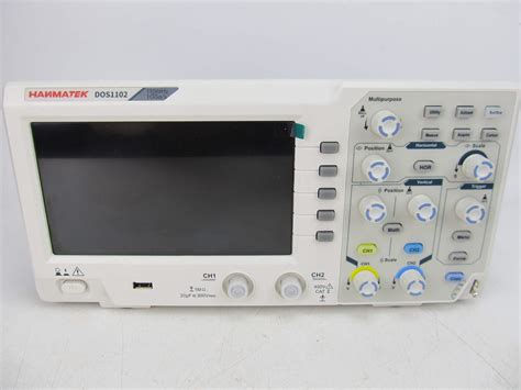 Hanmatek Dos1102 Digitální Osciloskop 110mhz 2 Kanály Aukro