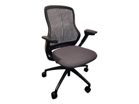 Siège ergonomique Knoll ReGeneration Gris clair OCCASION adopte un