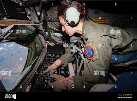 A Boom Operator Takes Her Equipment Through Routine Checks During A