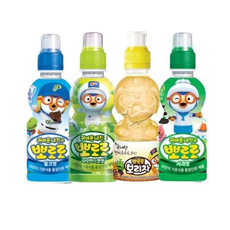 팔도 뽀로로 235ml 밀크 6개 샤인머스켓 6개 보리차 220ml 6개 사과 6개 홈플러스 택배배송