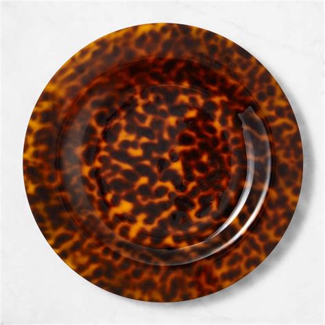 Tortoise Shell Charger Williams Sonoma