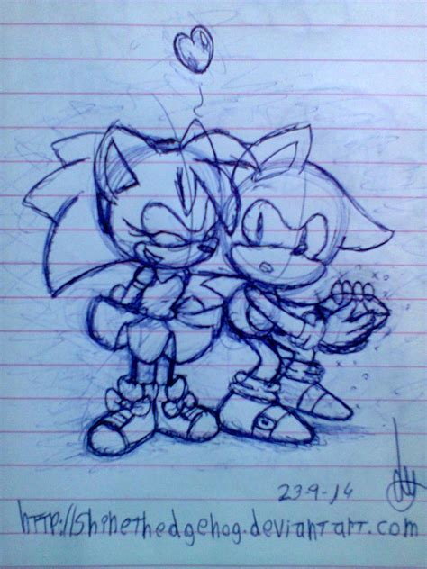 Classic Sonamy By Ladyluckylu On Deviantart