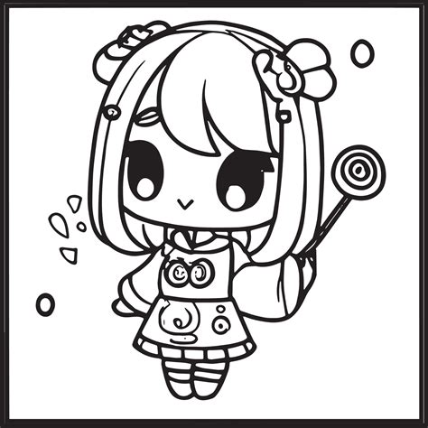Share More Than 77 Anime Chibi Coloring Pages Latest In Coedo Vn