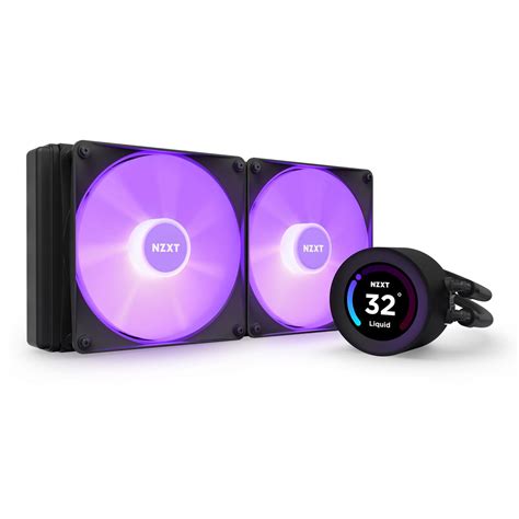 NZXT Kraken Elite RGB 280 incl.2,36" Display Black All-in-One - All-in ...
