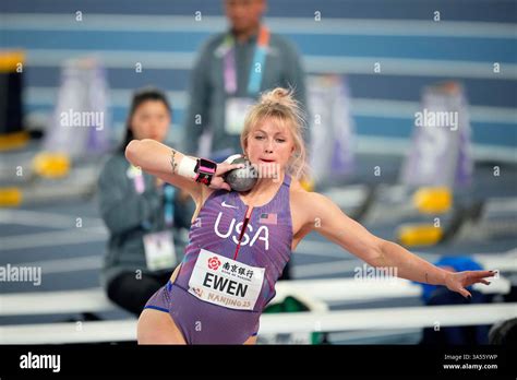 Maggie Ewen Of The United States Makes An Attempt In The Womens Shot