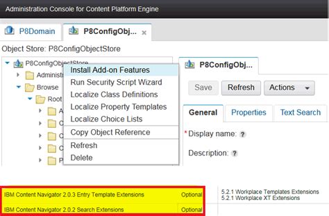 Ibm Content Navigator Icn 2 0 3 Entry Template Extensions Add On