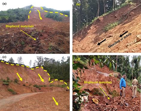 Landslides Before And After