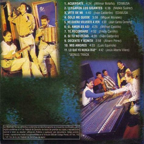 Metro Los Gigantes Del Vallenato Pisando Fuerte
