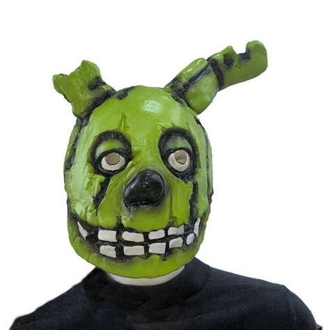 Tt Five Nights Freddy Fnaf Springtrap Mask Bear Helmet Halloween Movie