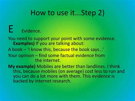 How To Nail A Pee Paragraph Pptx